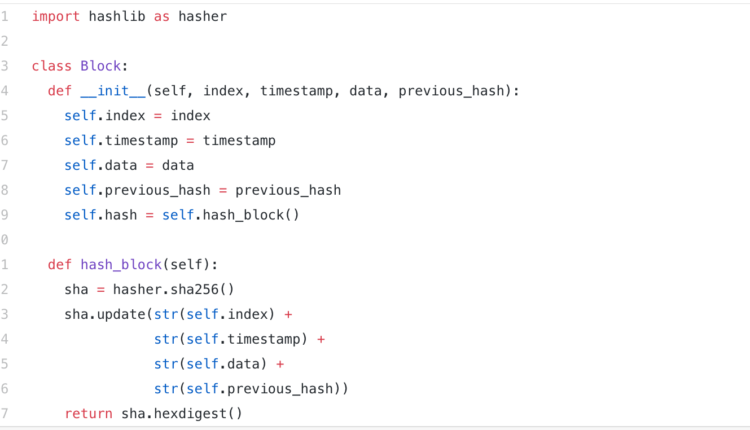 How many lines of code is a blockchain? - Sadvin.com